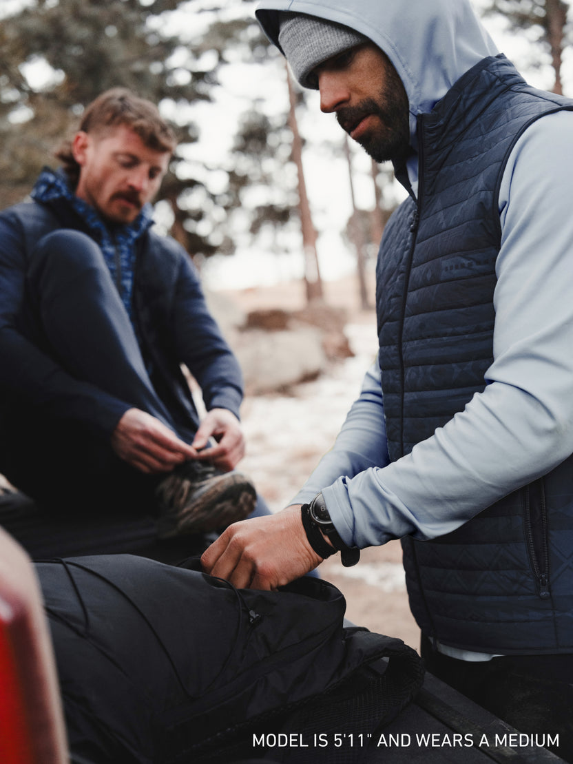 Mens Ghost Wolf Yukon Hybrid Vest - Ultra-Lightweight Windproof ...