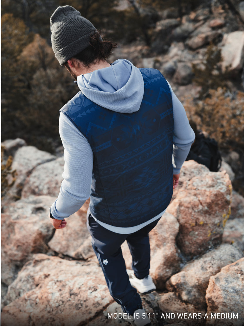 Mens Ghost Wolf Yukon Hybrid Vest - Ultra-Lightweight Windproof ...