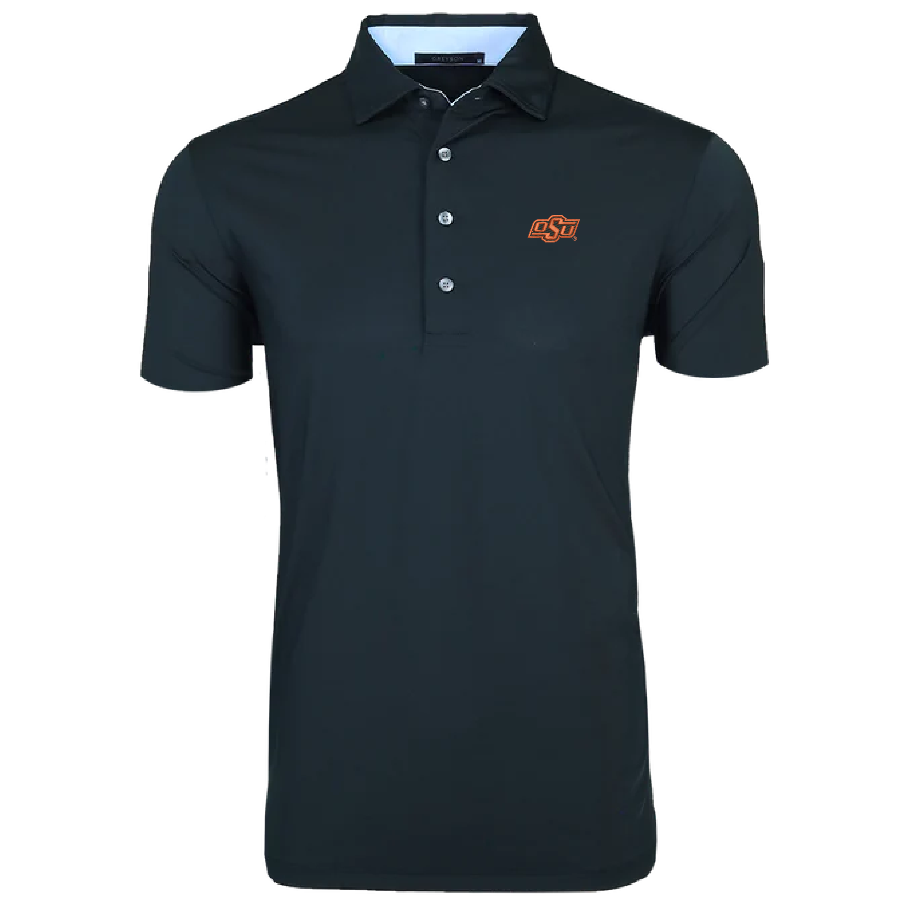 Mens Oklahoma State Tala Polo - Performance Stretch Polo with Logo ...