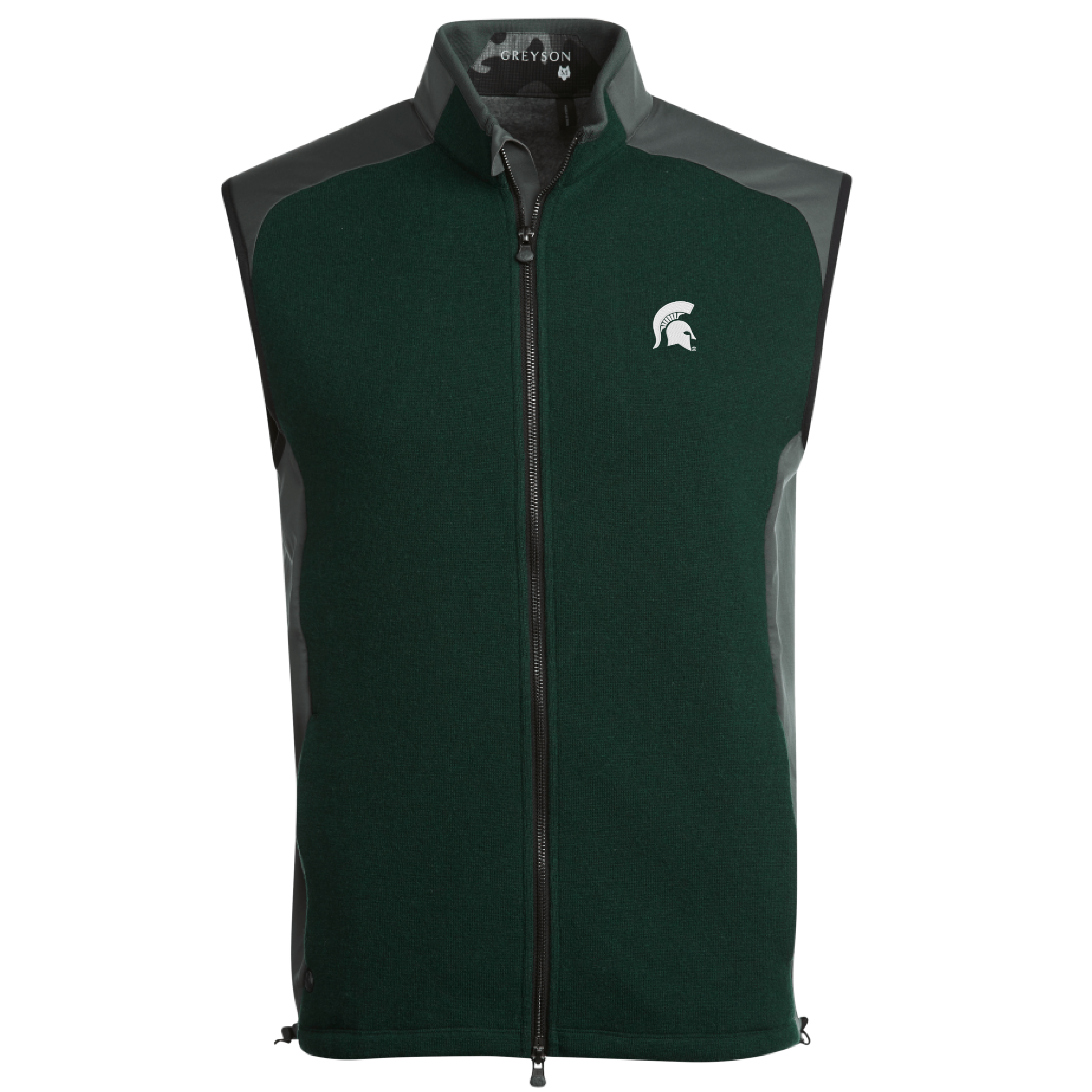 Mens Michigan State Sequoia Luxe Vest | Greyson Clothiers