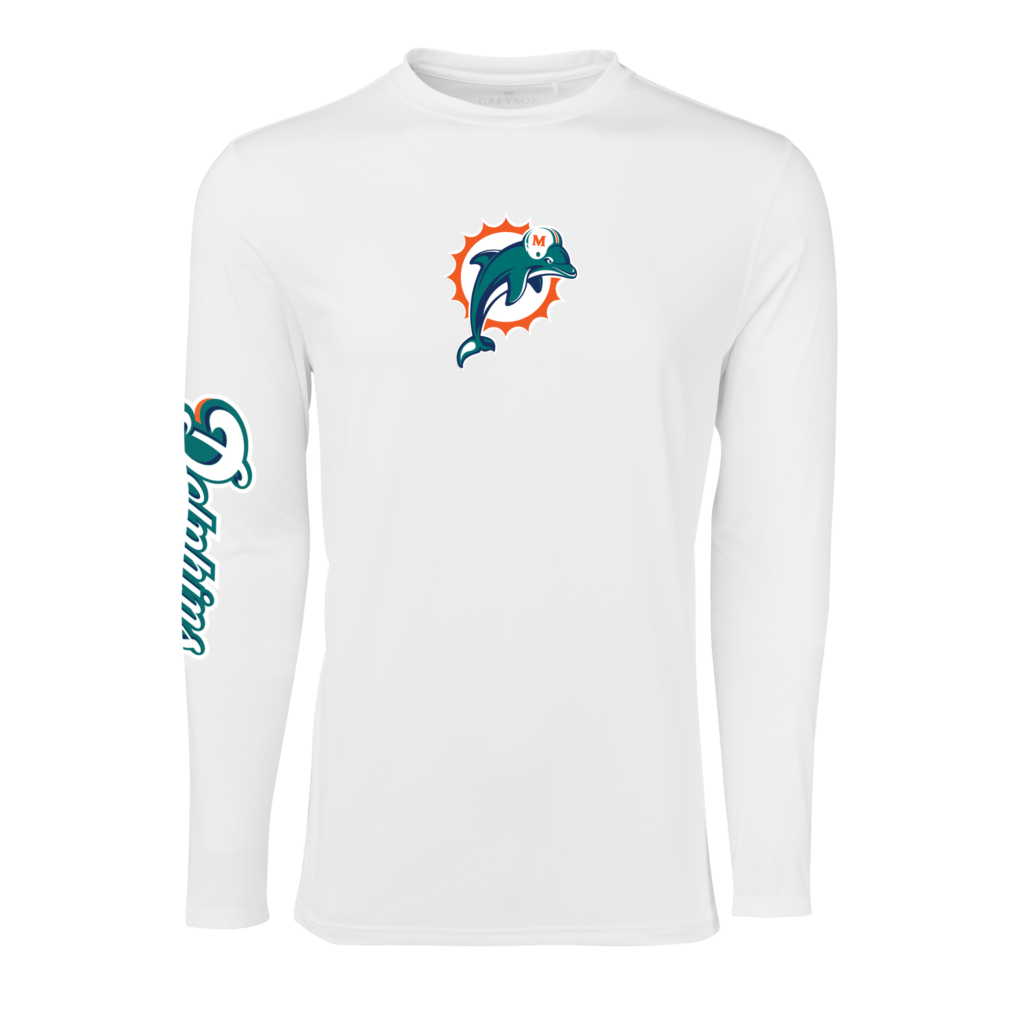 Mens Miami Dolphins Guide Long Sleeve Tee | Greyson Clothiers