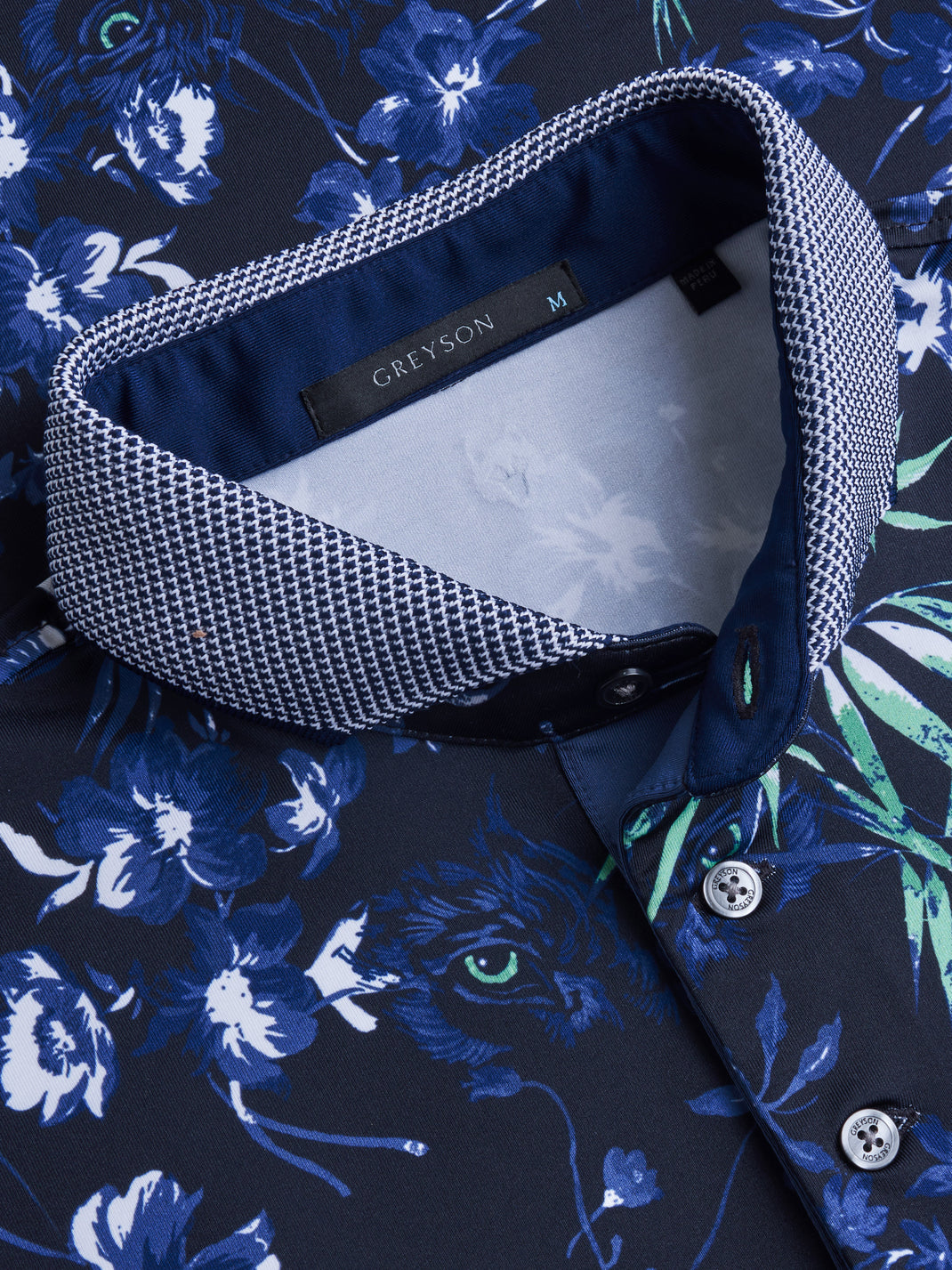 Dark Floral Polo – Greyson Clothiers