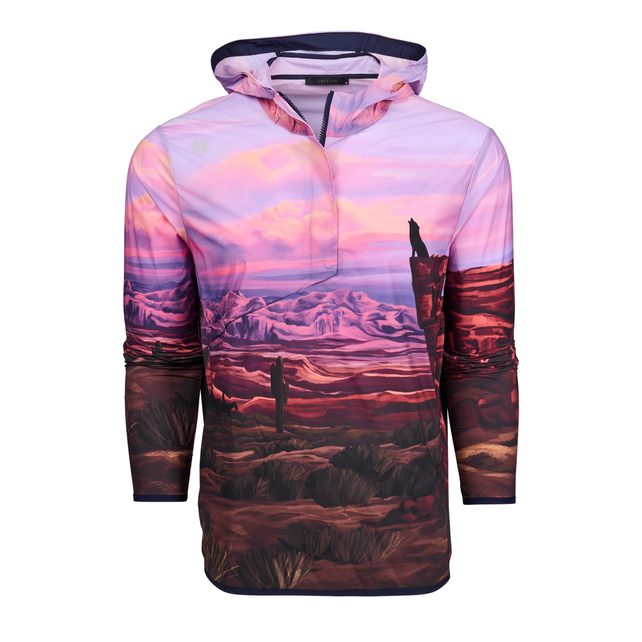 Mens Canyon Stalk Newago Pac Lite Jacket - Printed Packable Lightweight ...