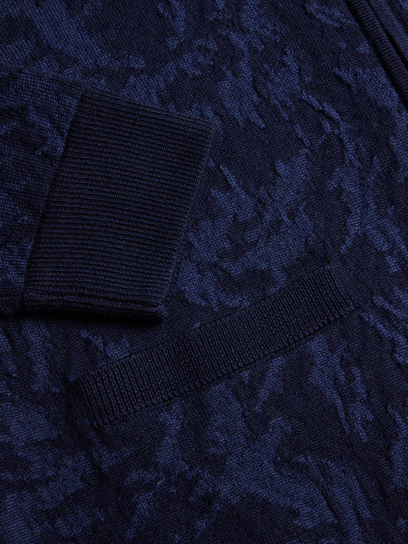 Mens Midas Wolf Sagaponack Full-Zip Sweater - Lightweight Merino Wool ...