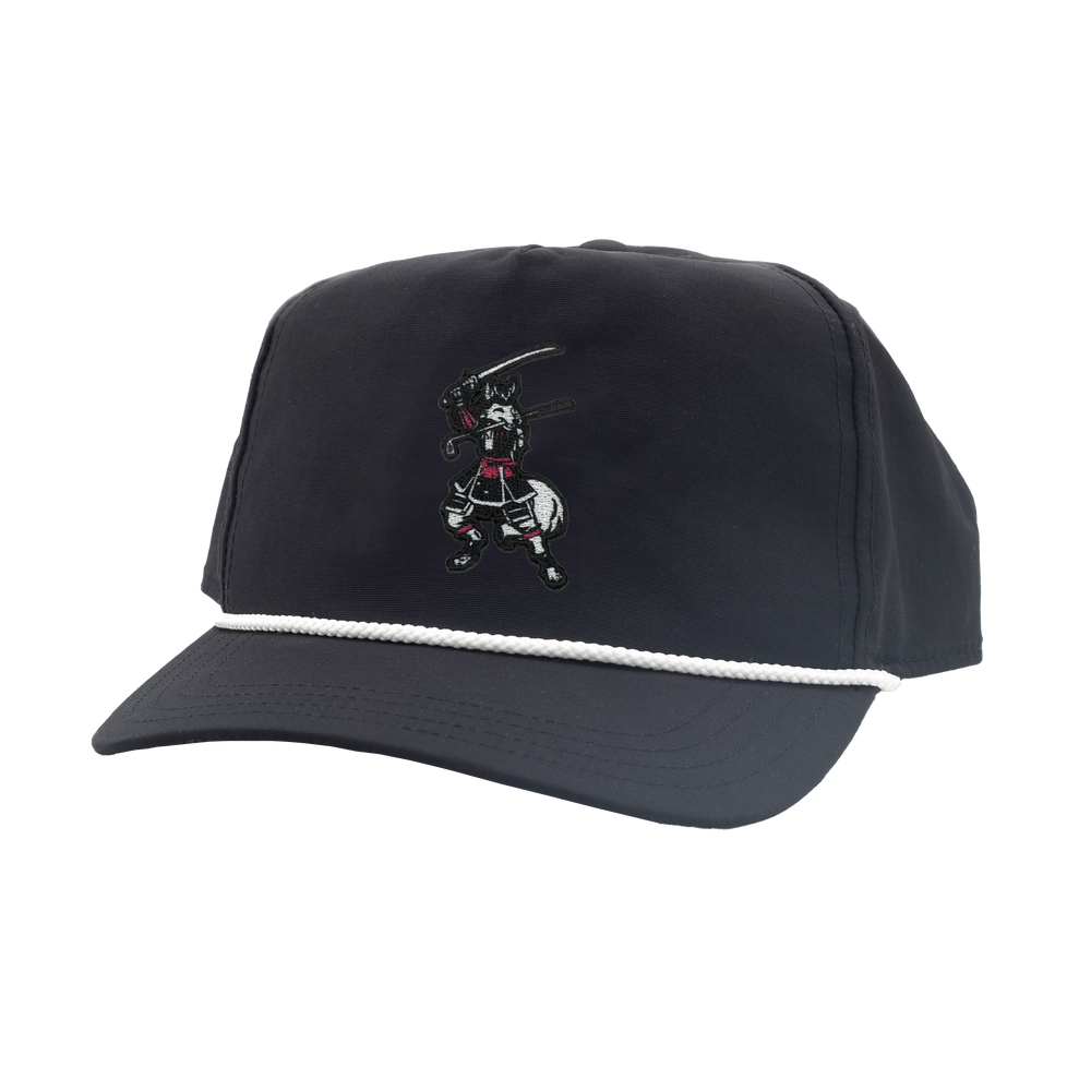 Mens Greyson x Miura Samurai Wolf Rope Hat - Structured Flat Brim ...
