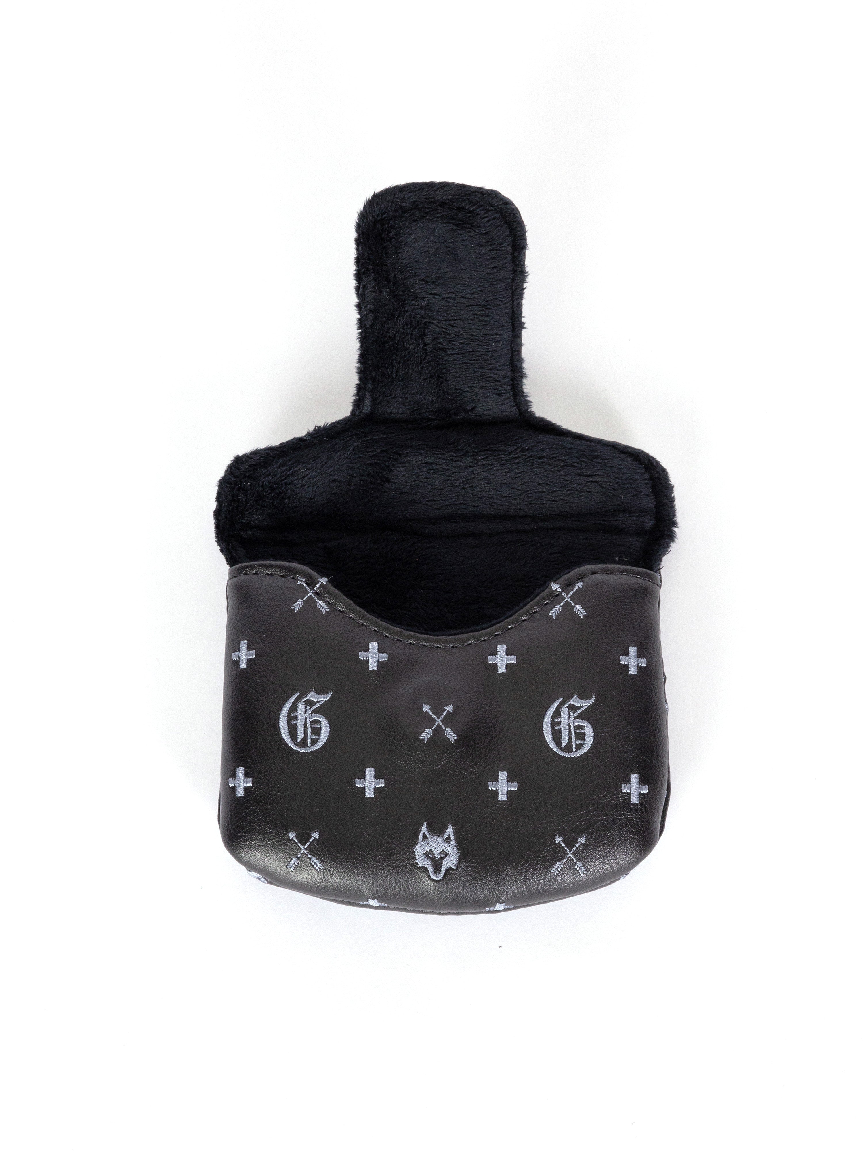 G.O.A.T. Mallet Putter Cover – Black – Greyson Clothiers